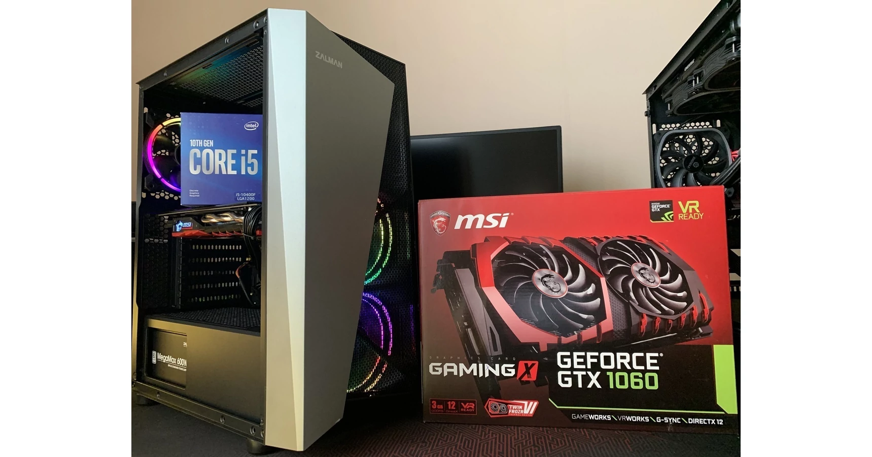 GTX 1060 6GB + i5 14100F PC - Gamer Számítógép.